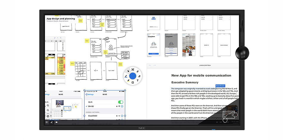 [ NEC ] Сенсорный дисплей NEC C981Q SST